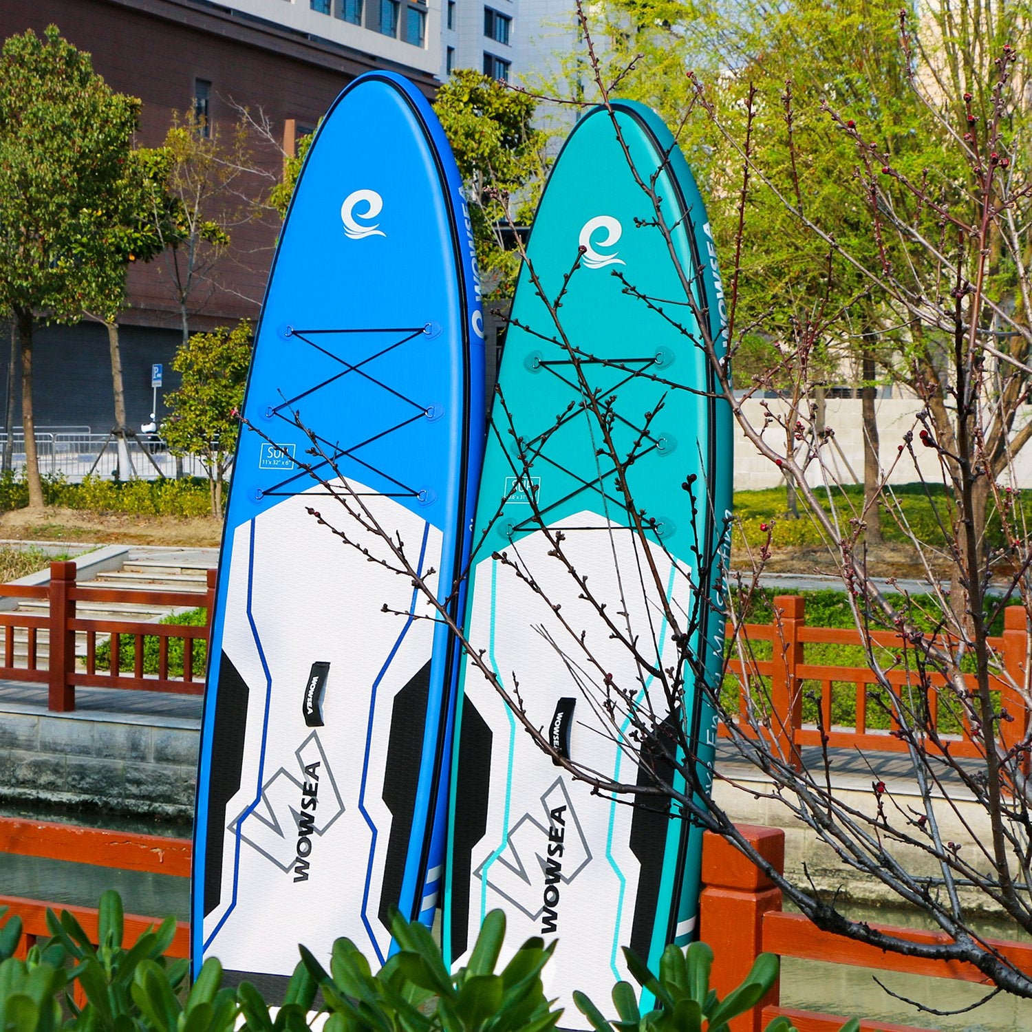 WOWSEA 10'6"/323cm Trophy T2 Inflatable Stand Up Paddle Board ...