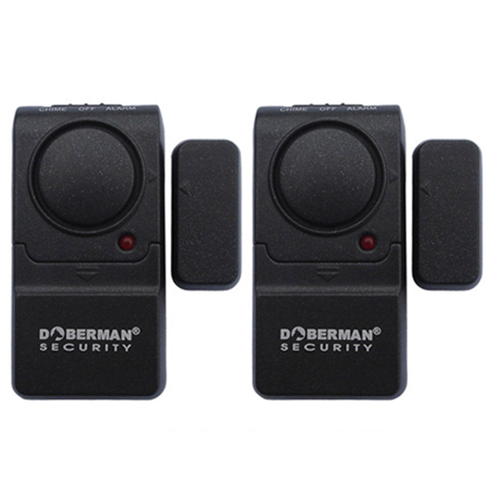 Door and Window Security Sensors Mini Entry Defender (Black ...